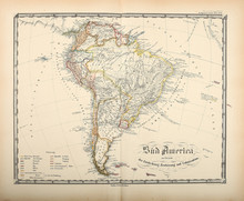 Old Map Of Brazil And Amazonia Free Stock Photo - Public Domain Pictures