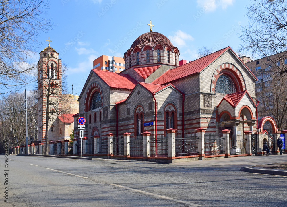 The temple in honor of the “Signs” icon of the Mother of God in ...