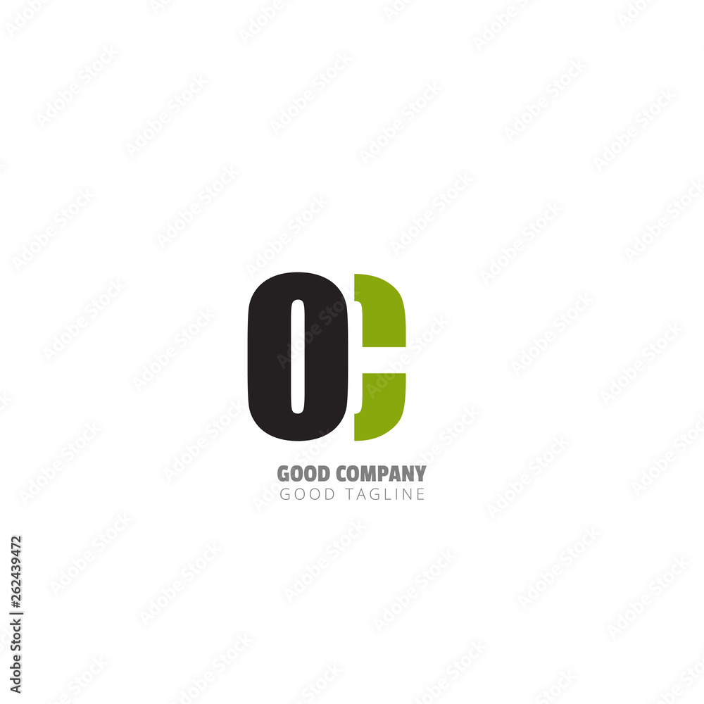 Initial Letter Design Logo - Vector Stock Vector | Adobe Stock