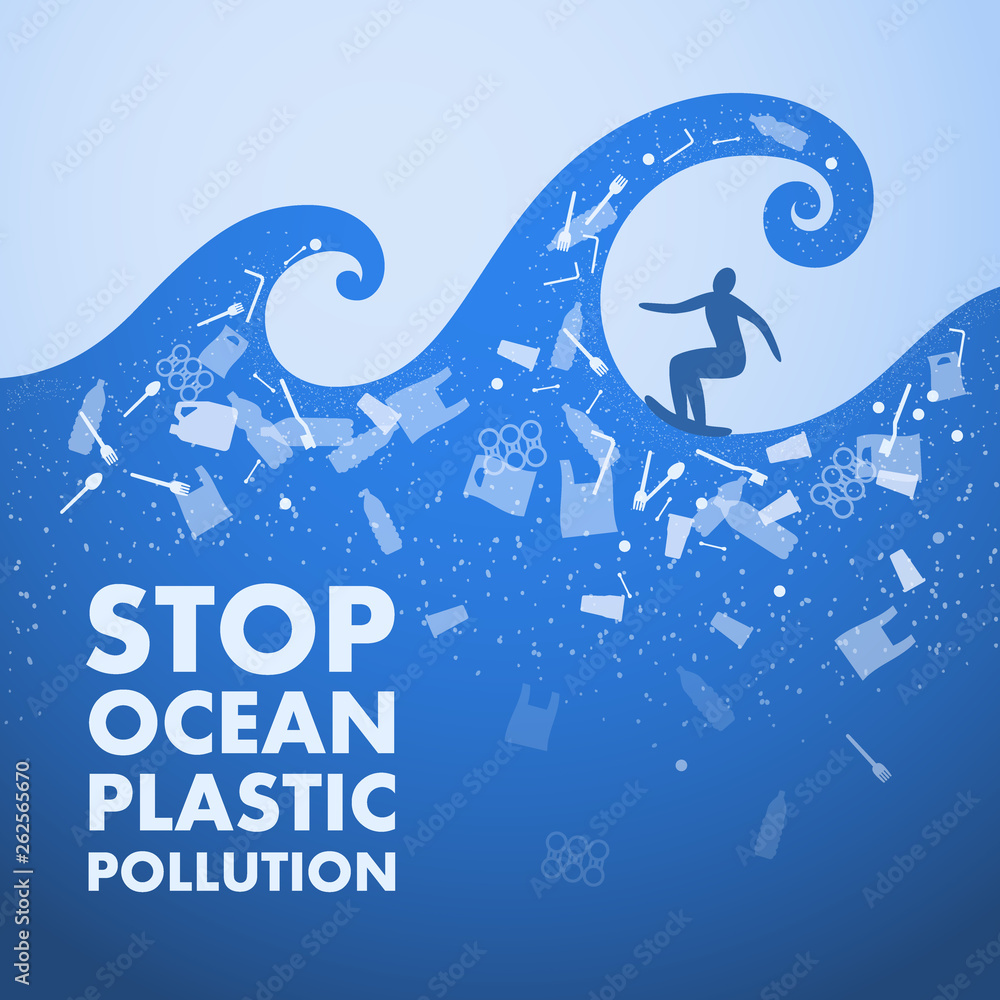 ocean pollution poster