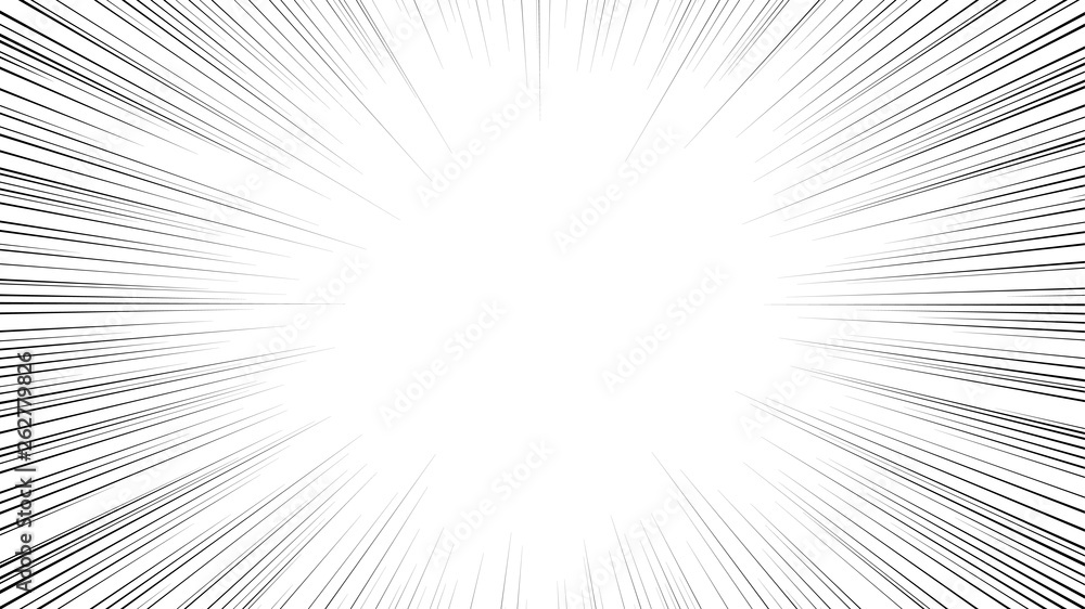 Radius speed lines vector backround Stock Vector | Adobe Stock