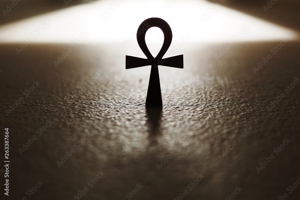 Egyptian cross, ankh symbol Stock Photo | Adobe Stock