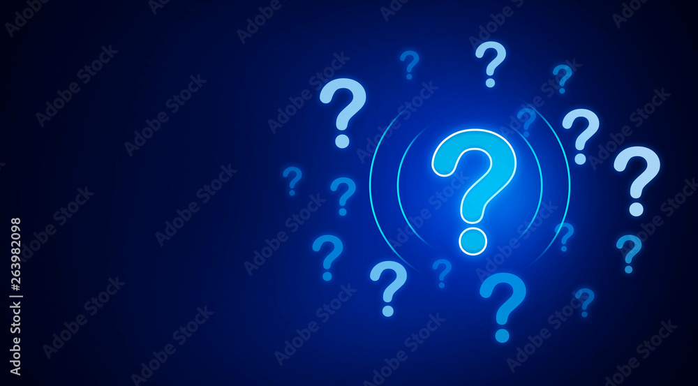 question marks background Stock Illustration | Adobe Stock