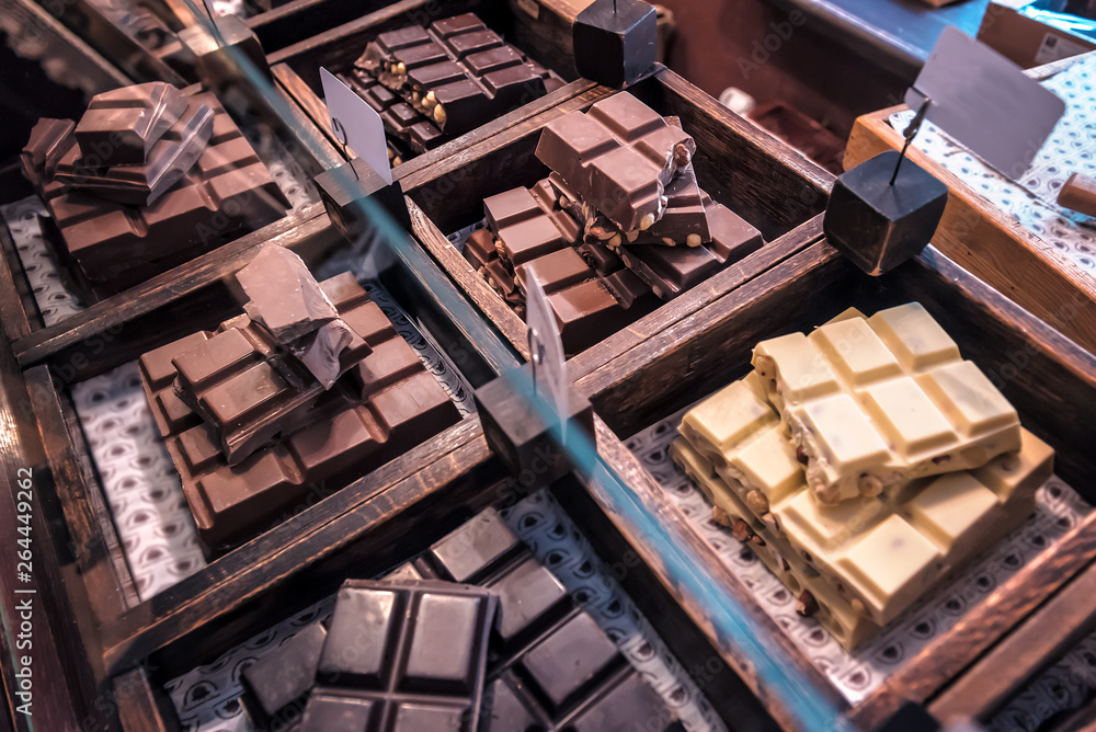 delicious chocolate bars Stock Photo | Adobe Stock