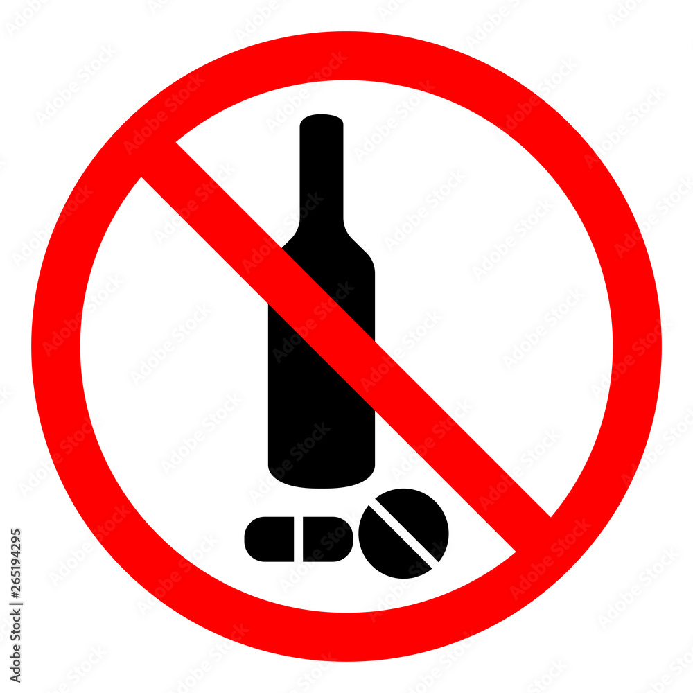 Prohibited Drug Symbol Sign, Vector Illustration, Isolate On White ...