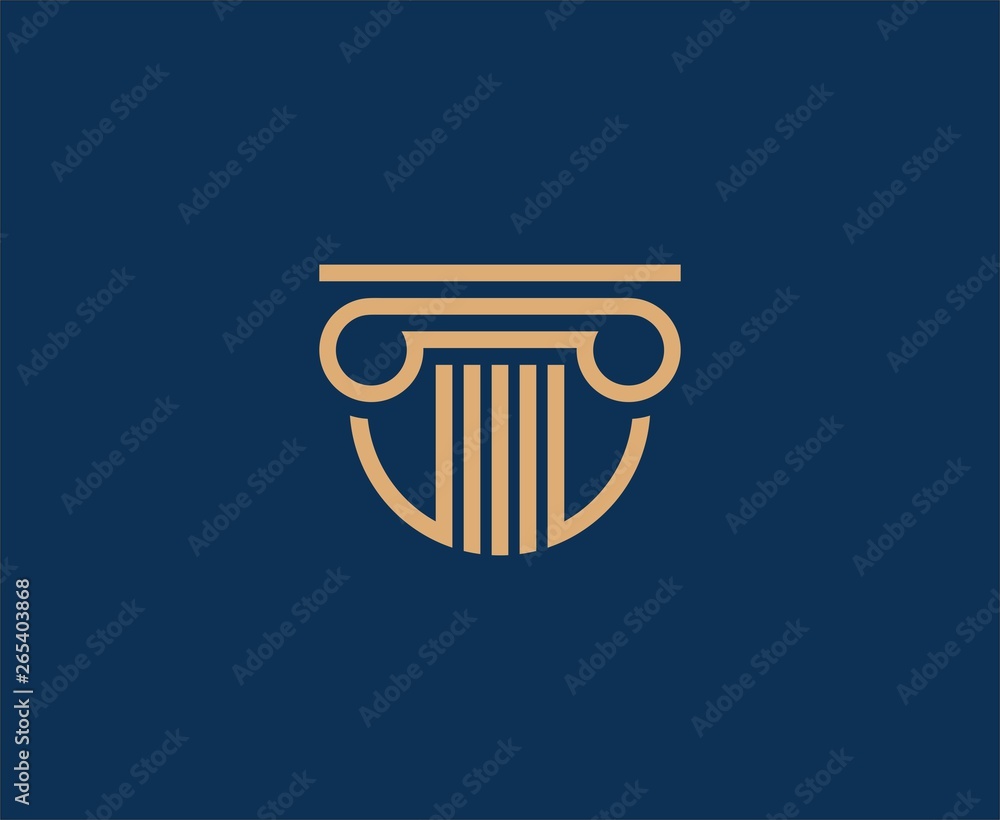 Law logo Stock Vector | Adobe Stock