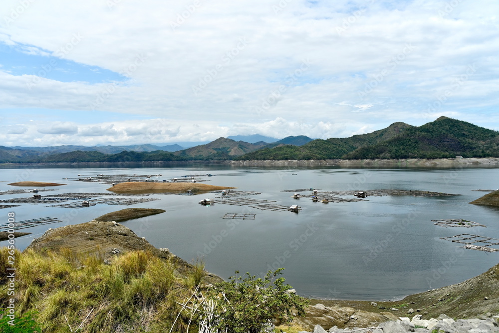 Around the Magat Dam located in the Cagayan city, Isabela, Philippines ...
