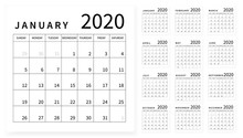 Calendar 2020 Poza gratuite - Public Domain Pictures