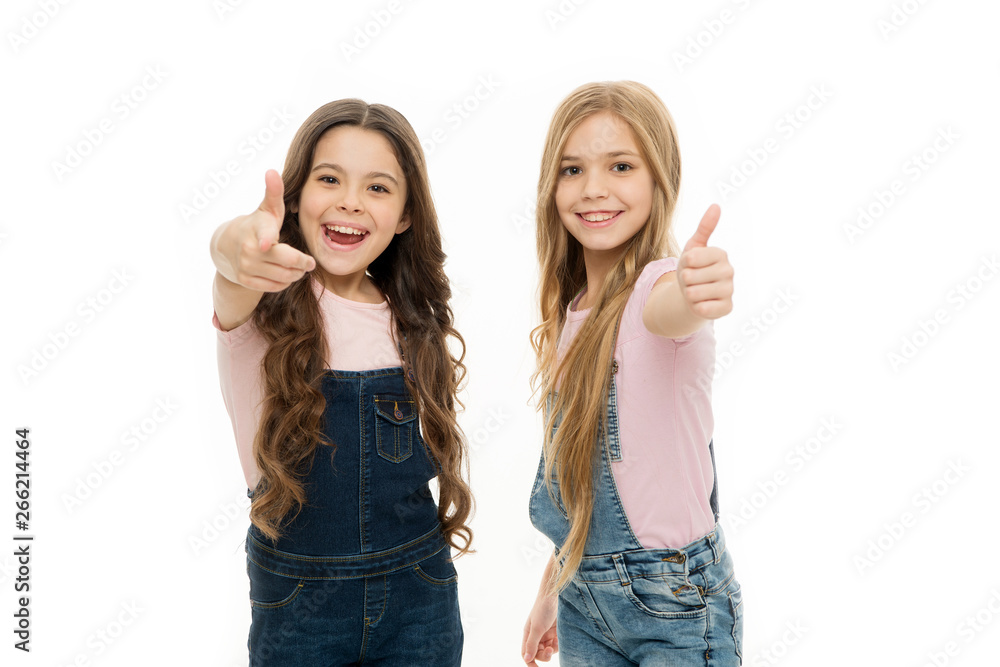 Sisterly relationship. Sisterhood happiness. Girls confident sisters ...