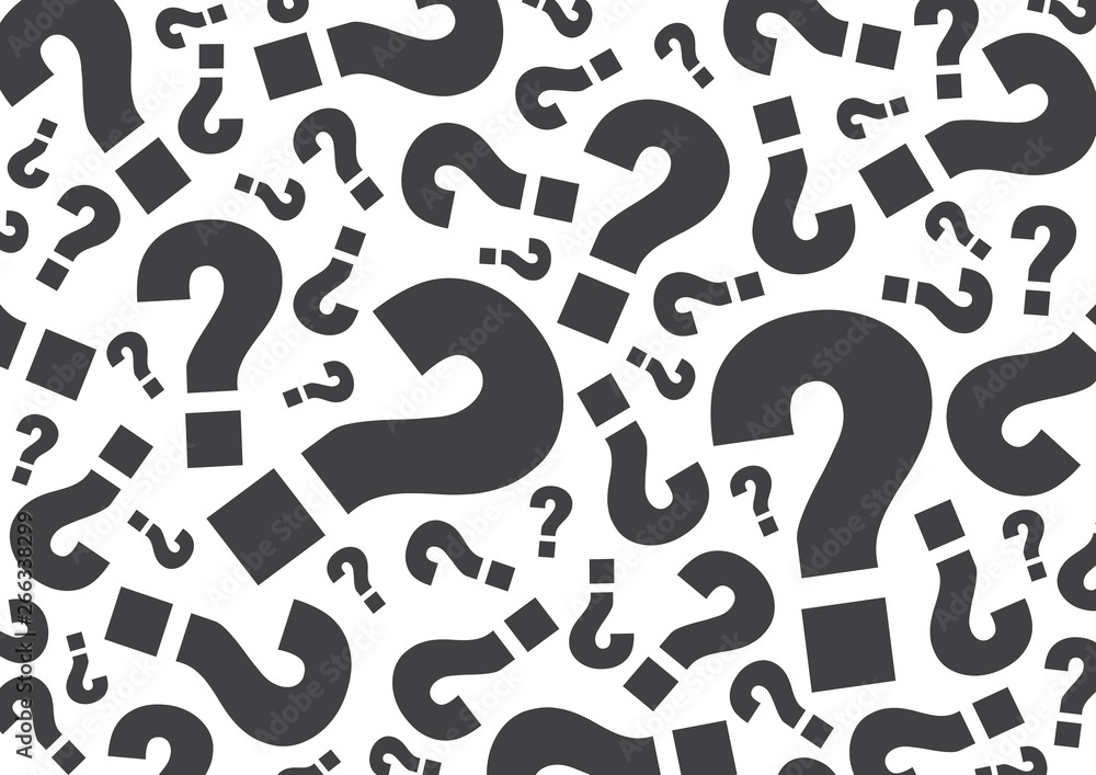 random Gray question mark for background, vector illustration Stock ...