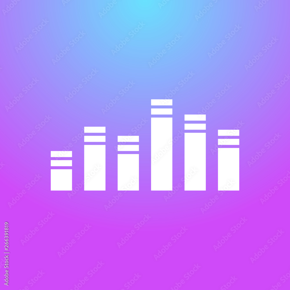 Sound radio wave background of soundtrack or sound diagram. Vector ...
