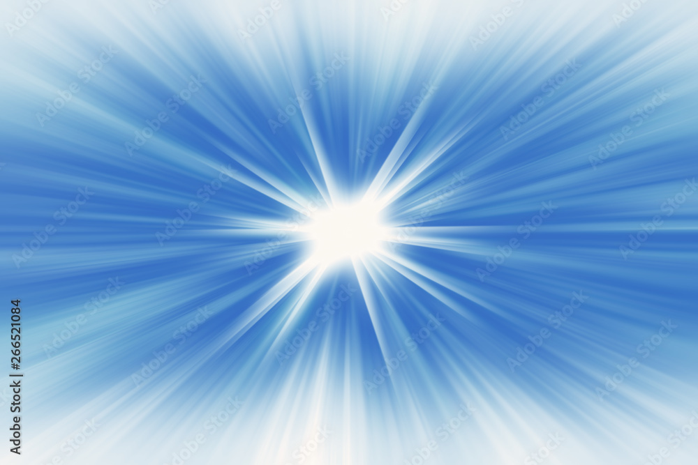 Blue radial radiant banner background glowing starburst Stock Photo ...