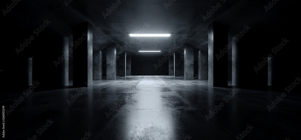 Sci Fi Modern Dark Concrete Cement Asphalt Futuristic Spaceship Elegant ...