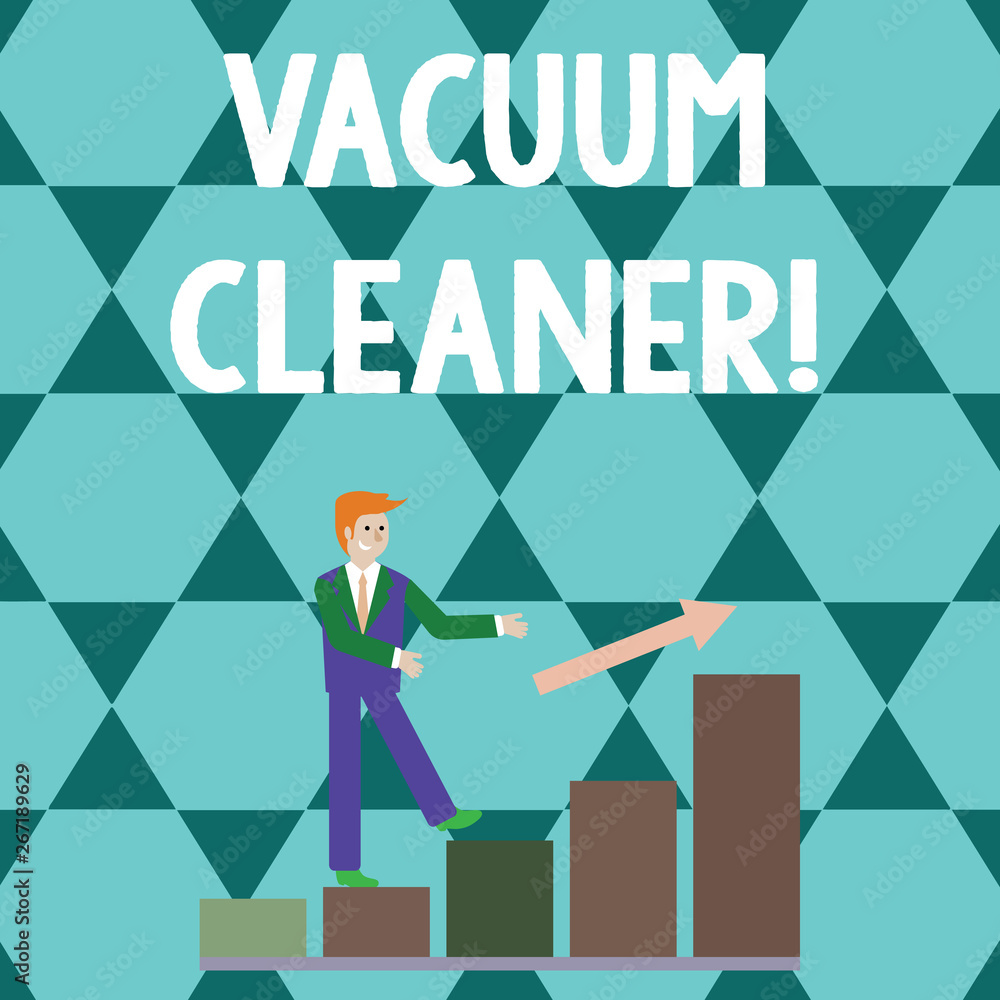 Word writing text Vacuum Cleaner. Business photo showcasing machine ...