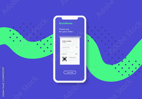 Order Confirmation Screen UI Kit. Buy this stock template and explore ...