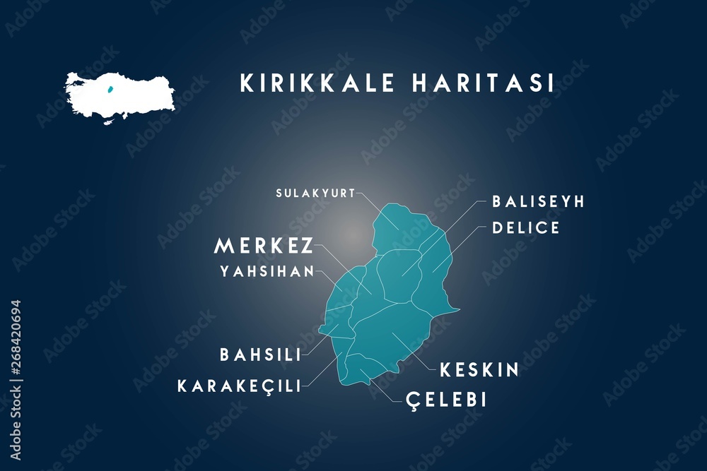 Kirikkale districts sulakyurt, yahsiyan, bahsili, karakecili, celebi ...