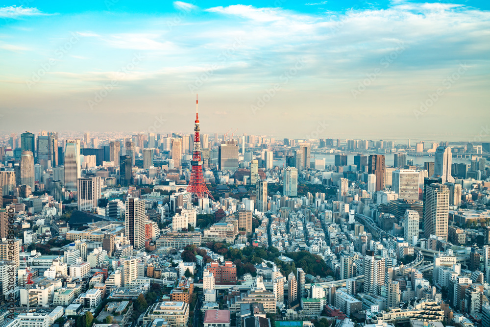 Tokyo Tower, Japan - communication and observation tower. It was the ...