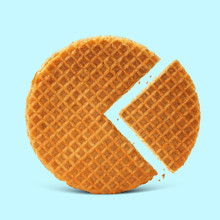 Blue Waffle Texture Background Free Stock Photo - Public Domain Pictures