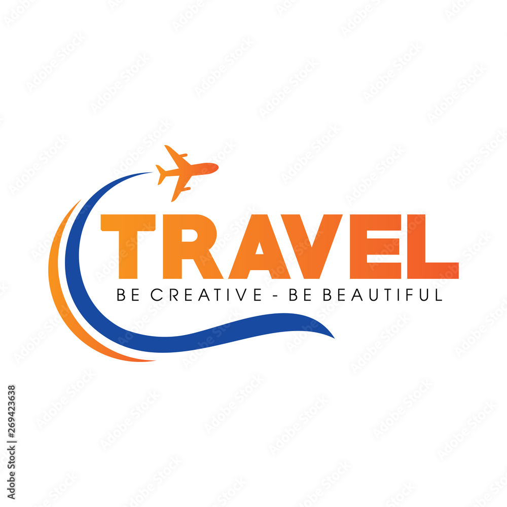 Travel Logo Vector Stock Vector | Adobe Stock