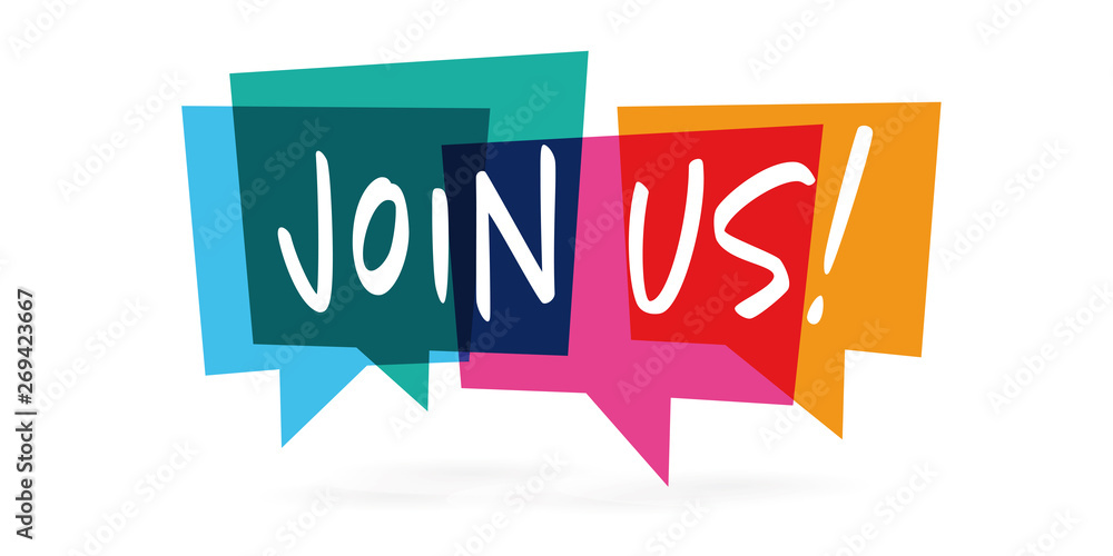 Join us Stock Vector | Adobe Stock