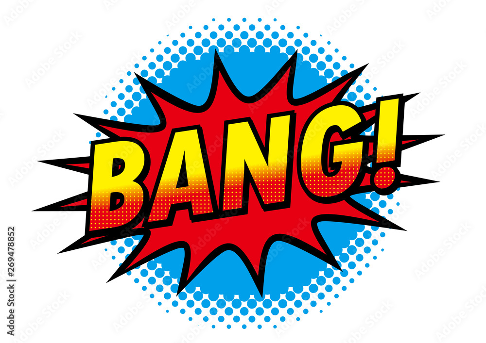 BANG! Icons, logos, pop art, promotional banner designs, for ...