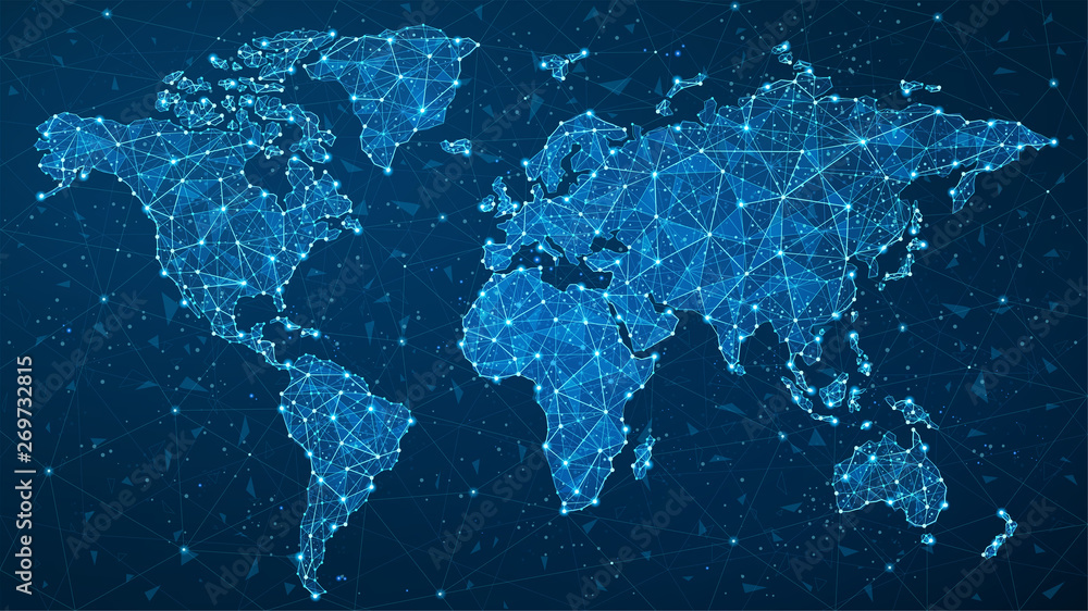 Technology World Map