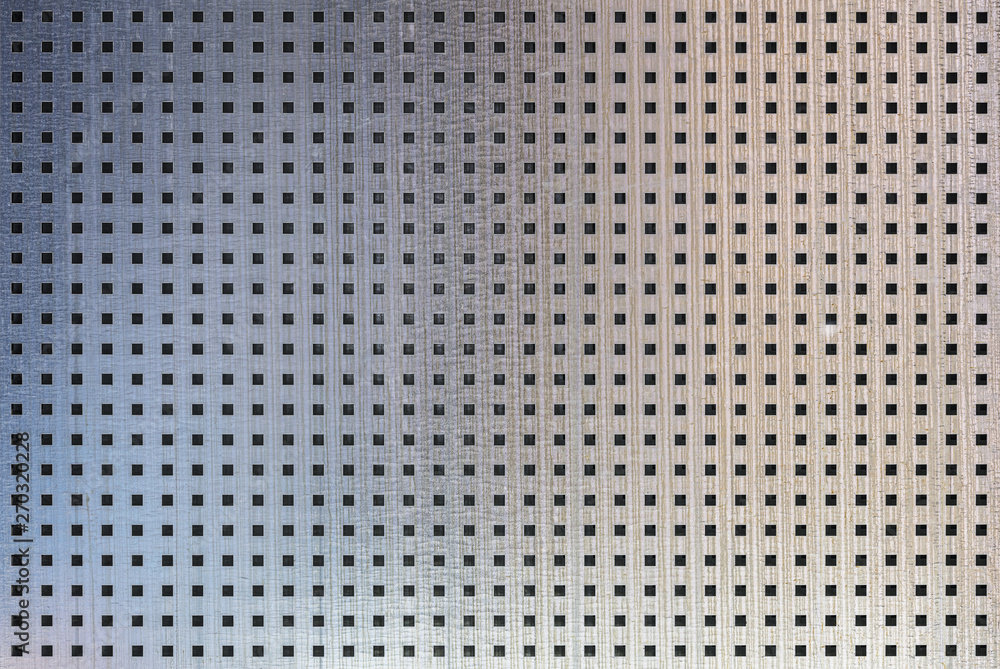 Perforated Metal Screen Texture