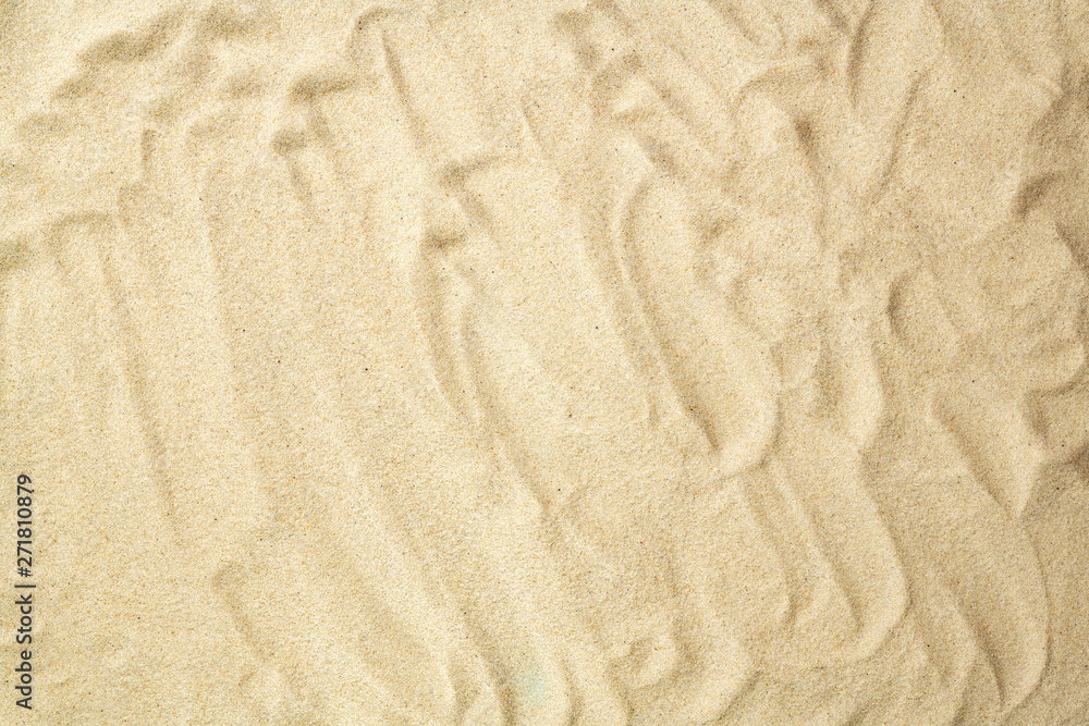 Blank sand texture for your design. Empty sandy beach background. Flat ...