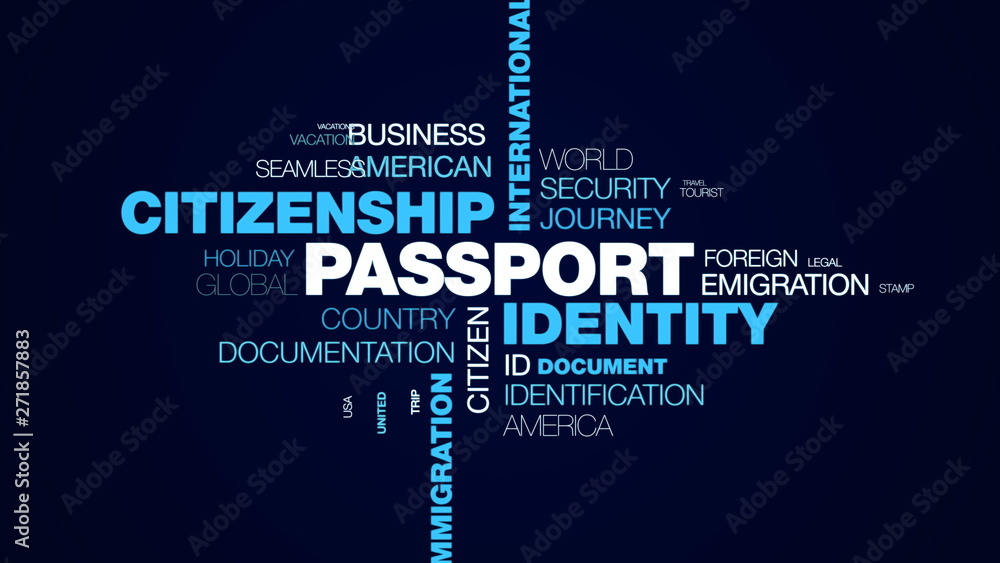 passport identity citizenship international border official airport ...