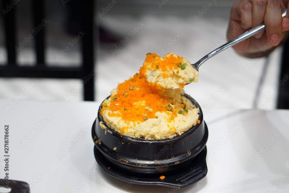 Korean steamed egg casserole (Gaeran Jjim) - The main ingredients ...