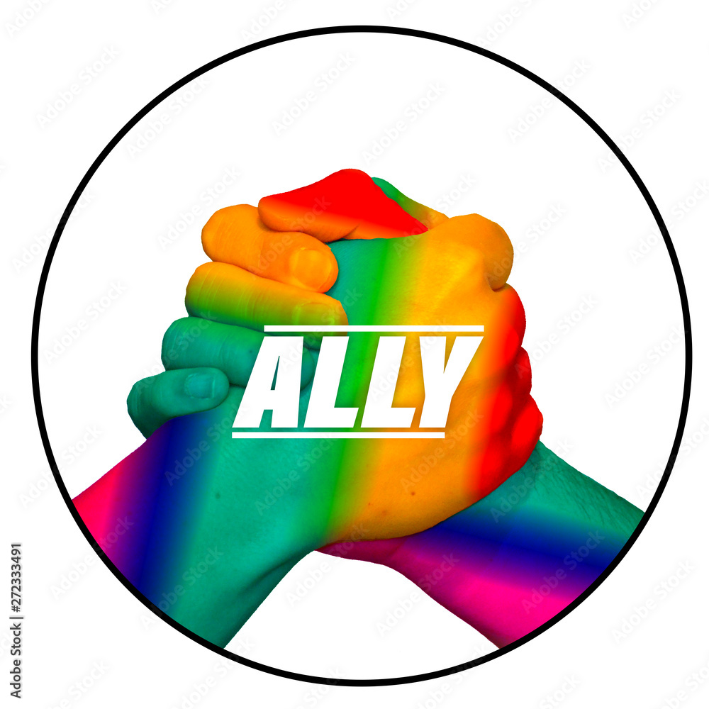 LGBTQ Ally Stock Illustration | Adobe Stock