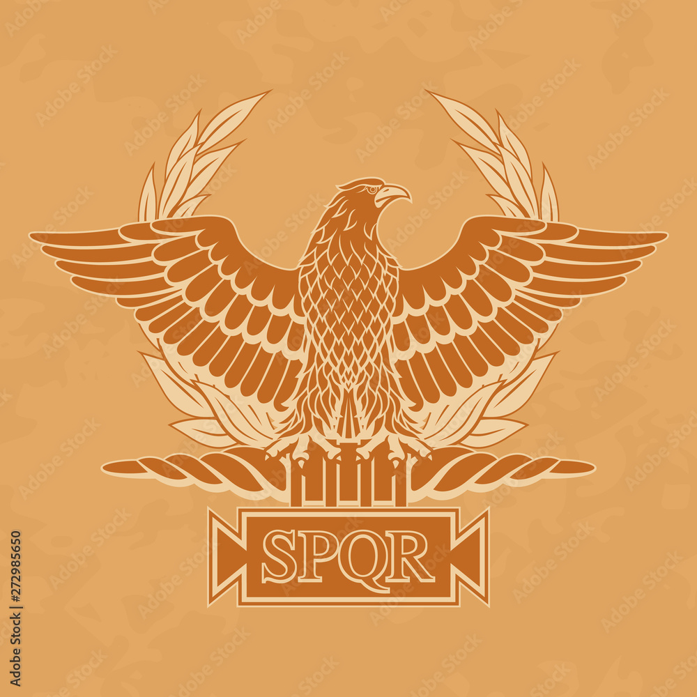 Ancient Roman Senate Symbol