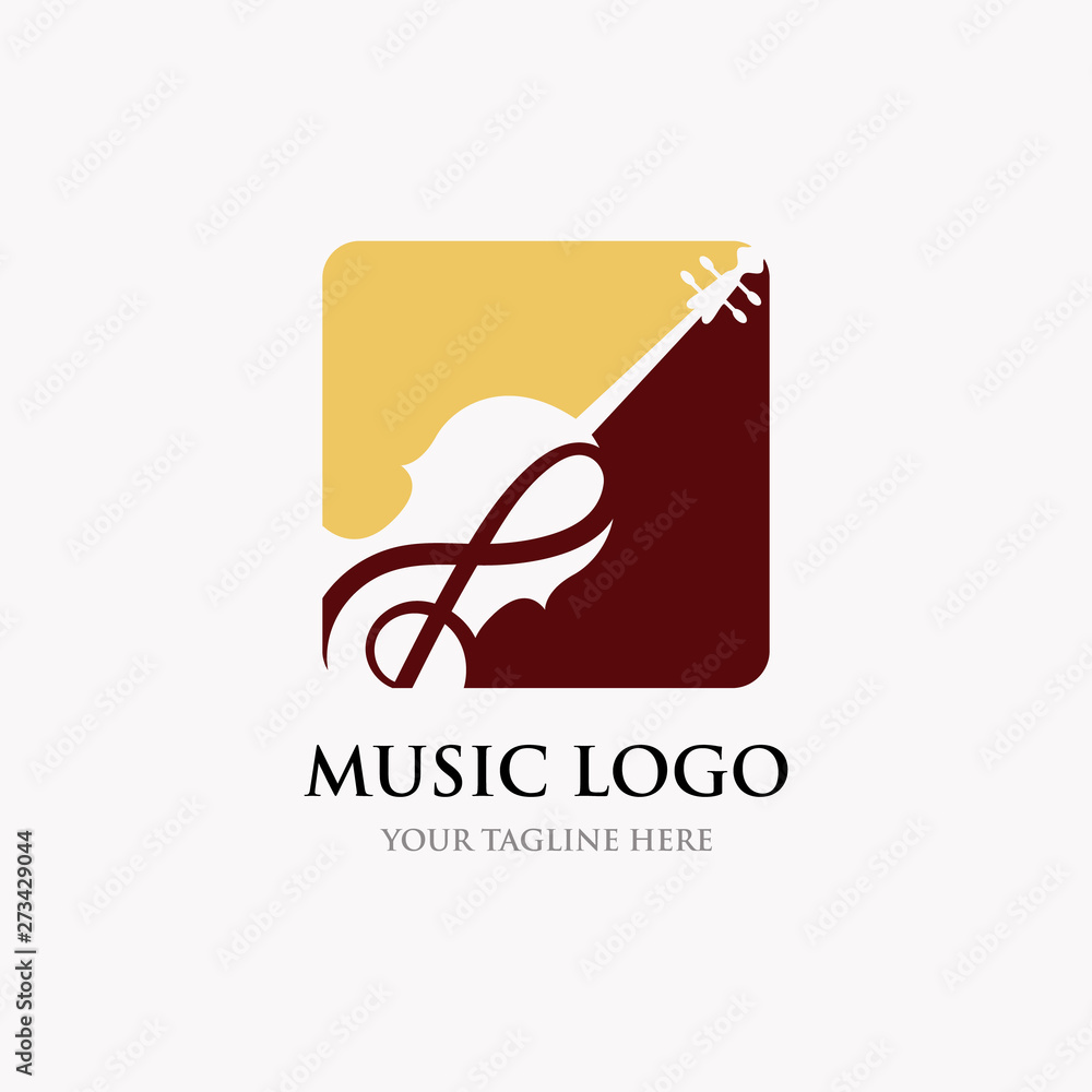 Violin / Cello logo design inspiration , classic and luxury logo ...
