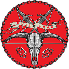 Graffiti Pentagram On A Brick Wall Free Stock Photo - Public Domain ...