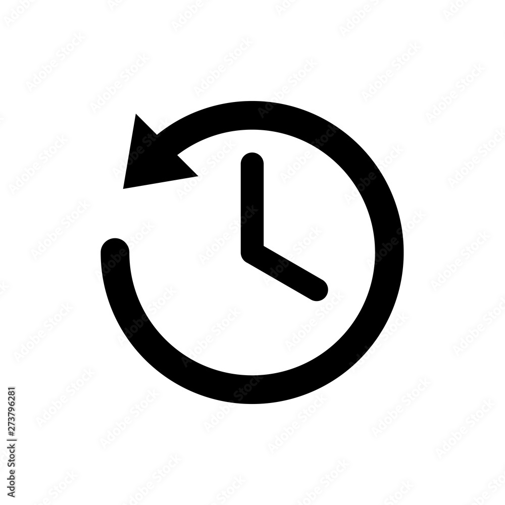 History icon. History vector icon Stock Vector | Adobe Stock