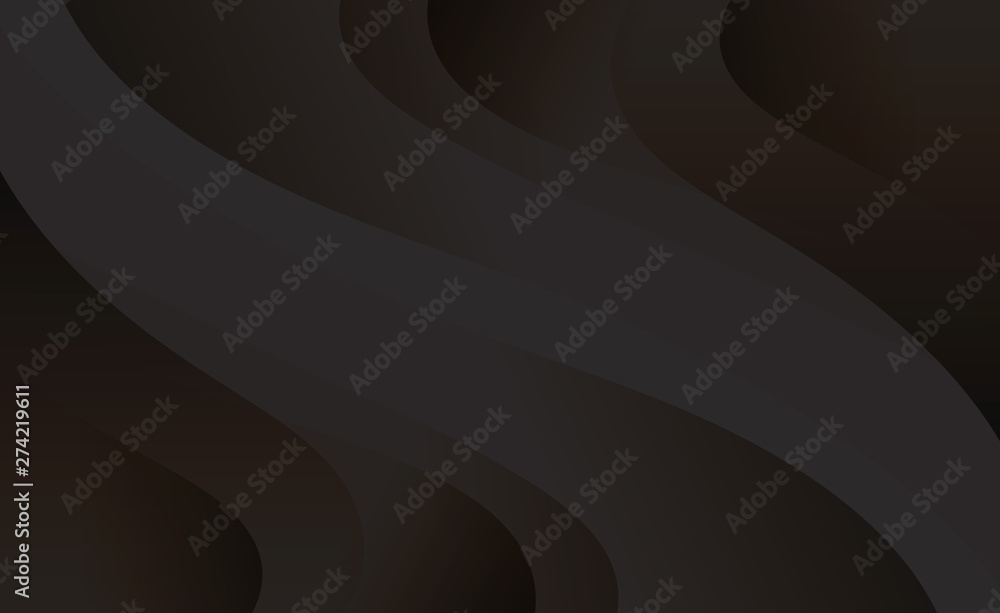 Black background wave Stock Vector | Adobe Stock
