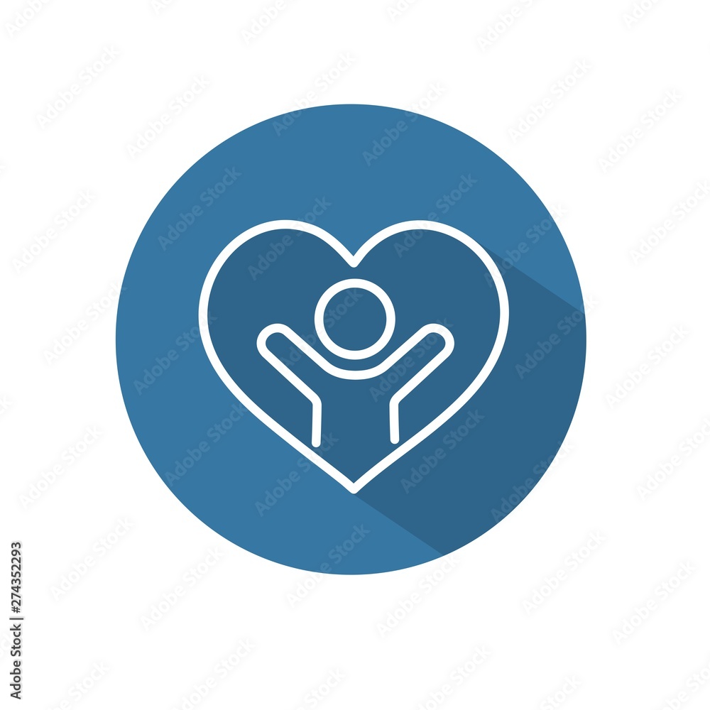 Symbol of successful experience. Customer Satisfaction. Vector round ...