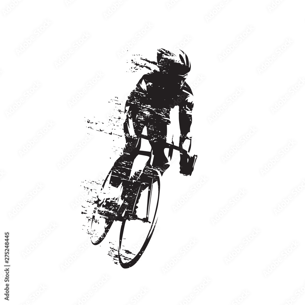 Bike Front View Vector