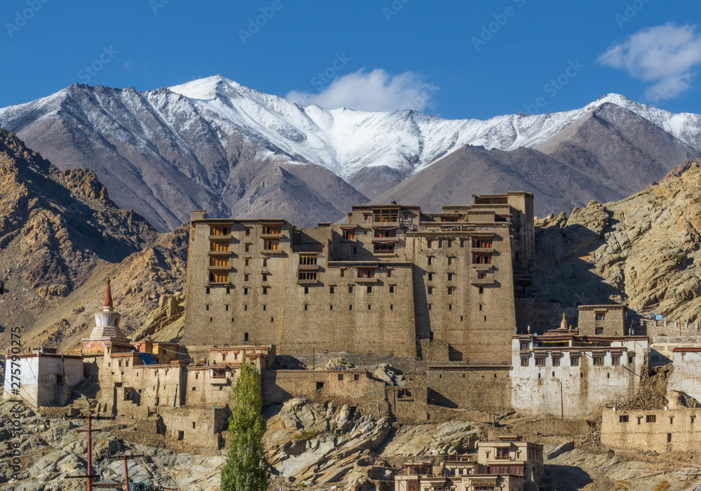 Leh, India - main city of the himalayan region of Ladakh, Leh is a ...