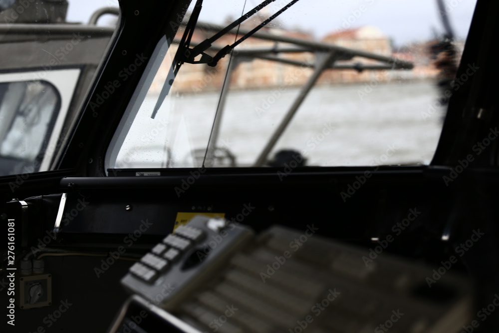 Navy day showing combat boats, automatic guns, UAV, drone, warships ...