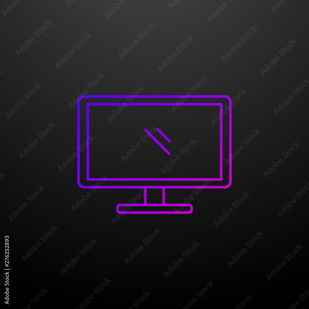 Computer skills line nolan icon. Elements of cv set. Simple icon for ...