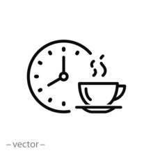 Coffee Clock Poster Free Stock Photo - Public Domain Pictures