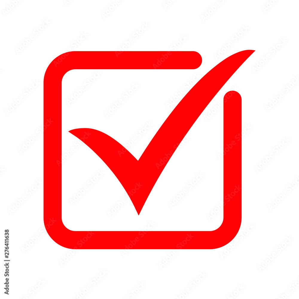 Check icon. Checkmark vector. Approved symbol. Ok icon. Check button ...