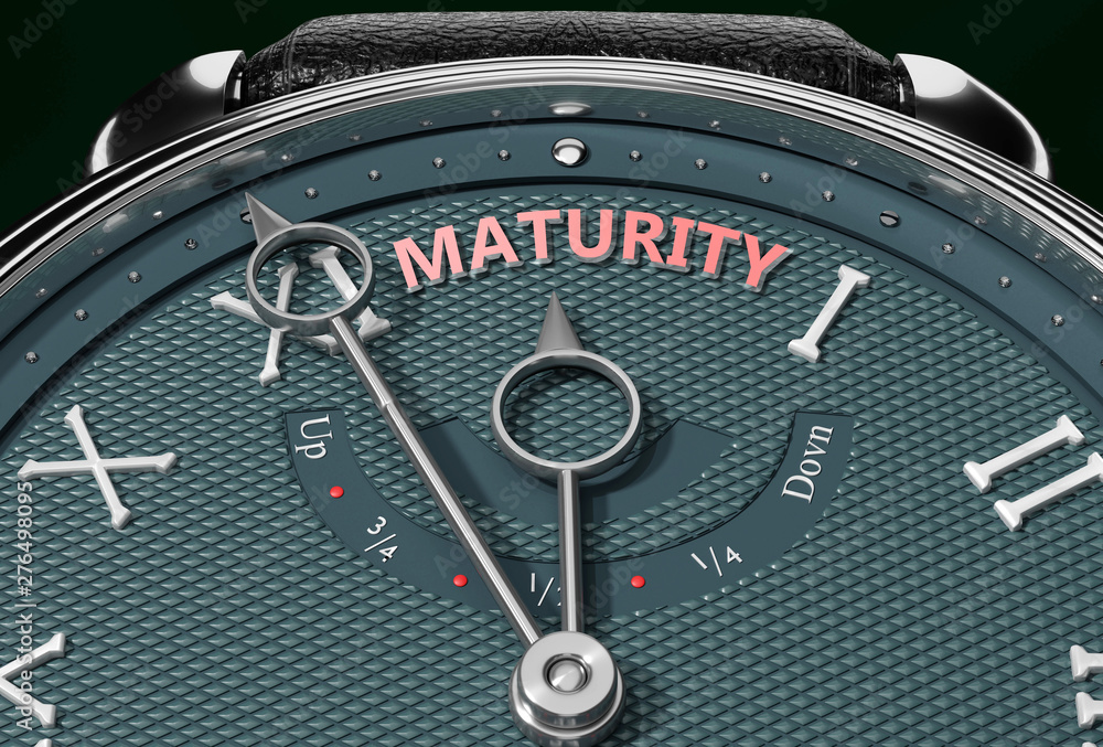 Achieve Maturity, come close to Maturity or make it nearer or reach ...