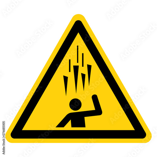 Falling Ice Symbol Sign, Vector Illustration, Isolate On White ...