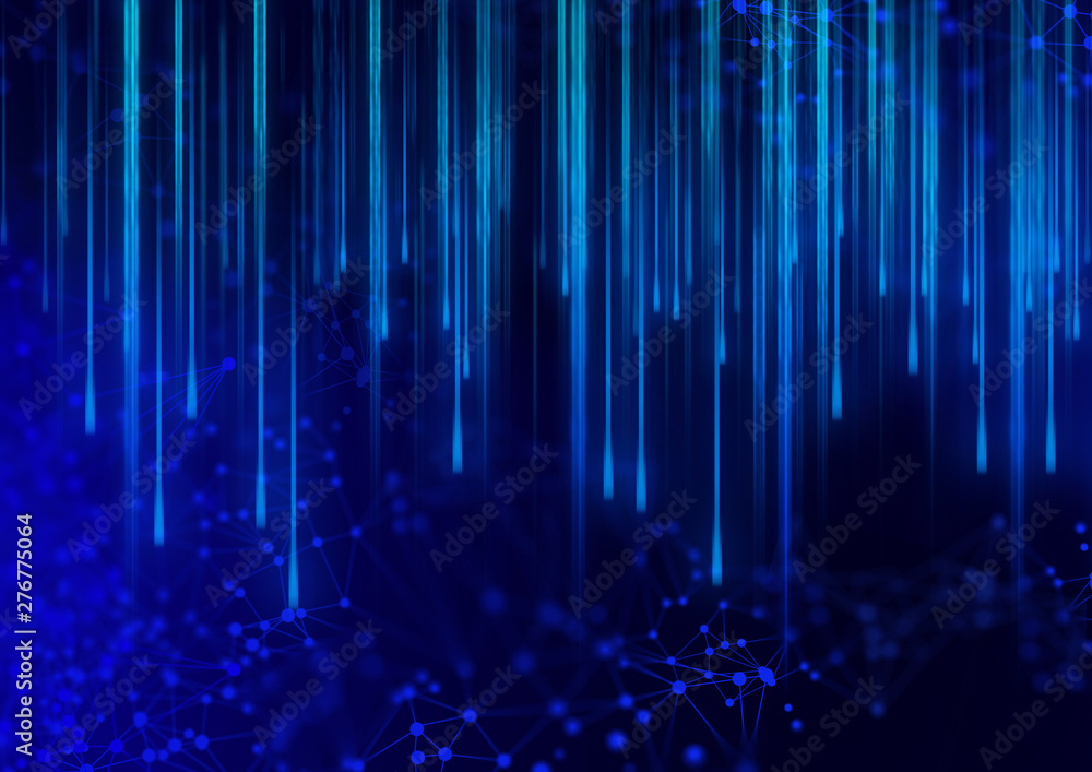 supercomputer, atom cell science, digital technology brain ai internet ...