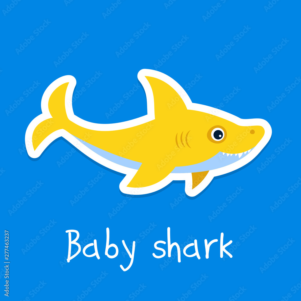 Baby shark Stock Vector | Adobe Stock
