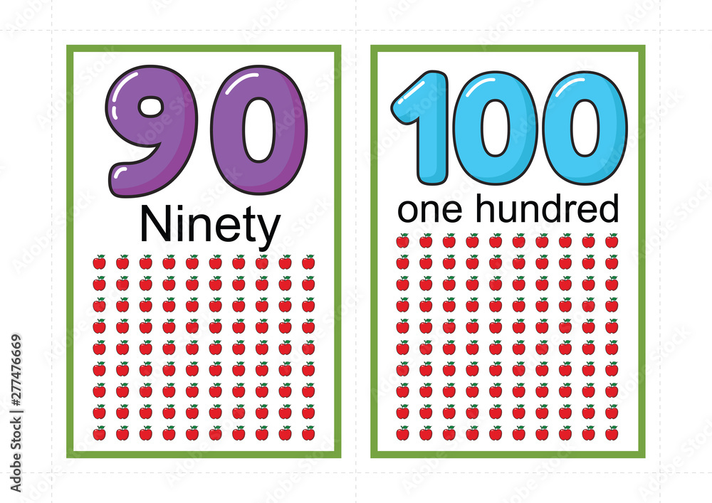 printable number flashcards for teaching number flashcards number flash ...