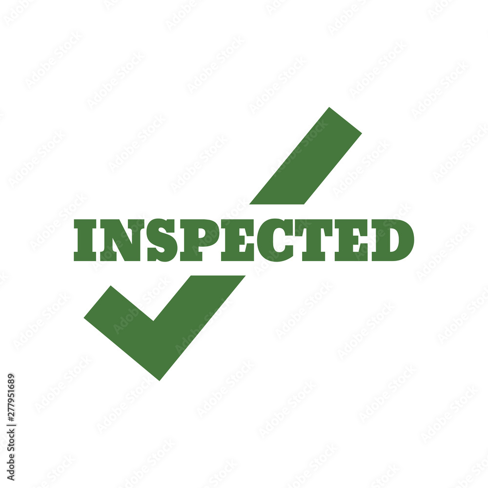 Green check mark icon. Tick symbol in green color, illustration. Stock ...