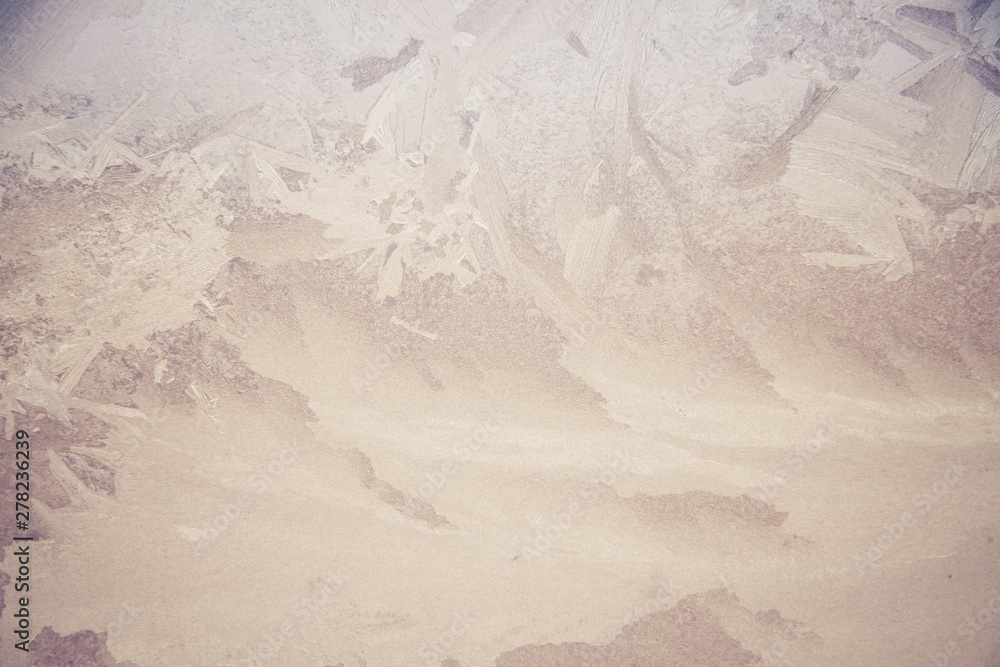 An icy, frost background image. In this image, you can see the unique ...